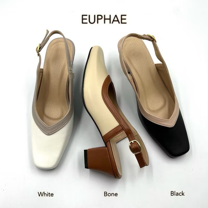 euphae 1.5 inch sling back | Shopee Philippines