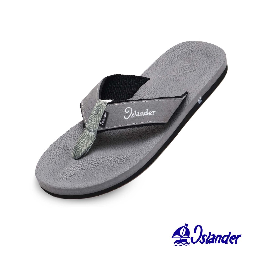 Islander Elite 2 GBL (Gray / Black) - Unisex Slippers for Men & Women ...