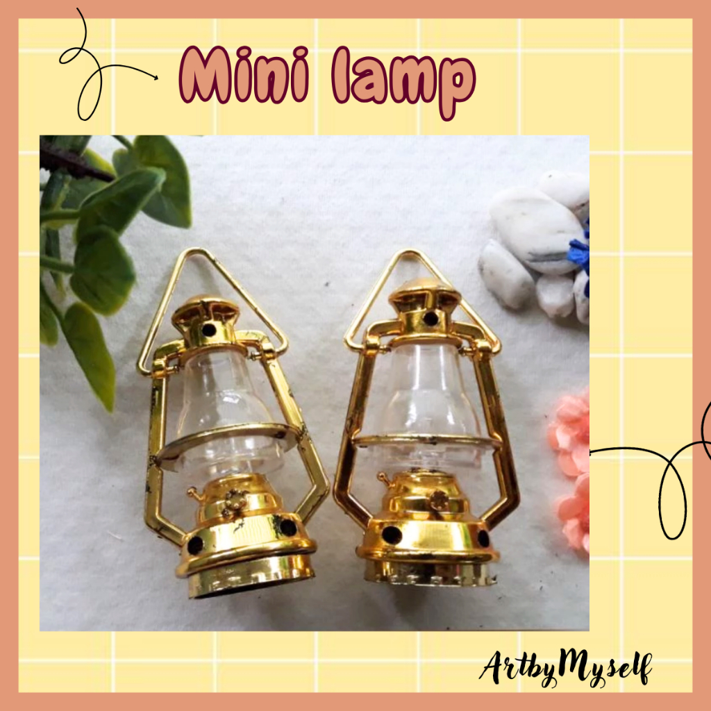 24pcs minilamp vintage lamp for souvenir mini lamp(with/without light ...