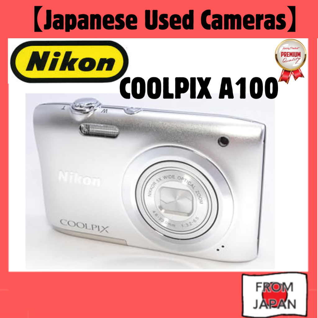 Nikon Digital Camera COOLPIX A100 5x Optical 20.05 million pixels ...