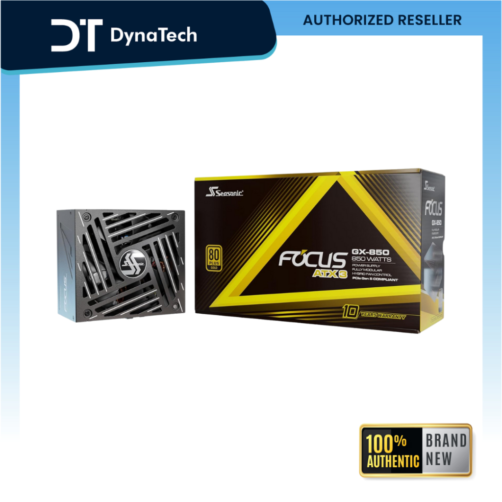 Seasonic Focus GX-850 V4 Gold 850W 80+ Full Modular Power Supply SRP ...