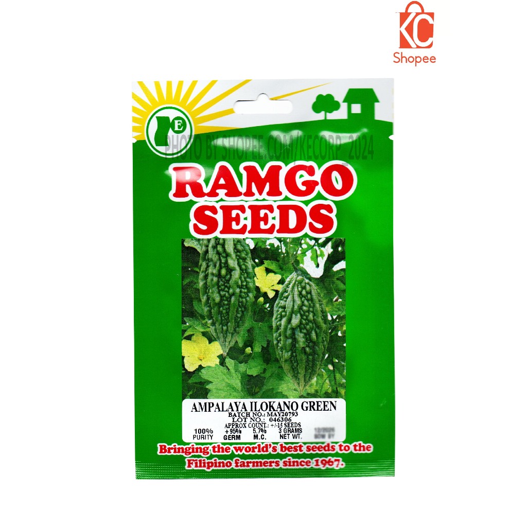 Ramgo RPD Seeds Ampalaya Ilokano 3 GRAMS_kc241207 | Shopee Philippines