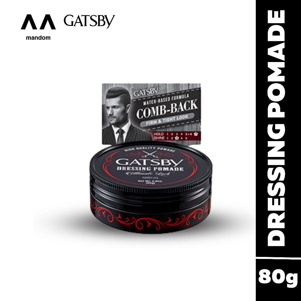 GATSBY DRESSING POMADE ULTIMATE LOCK 80g | Shopee Philippines