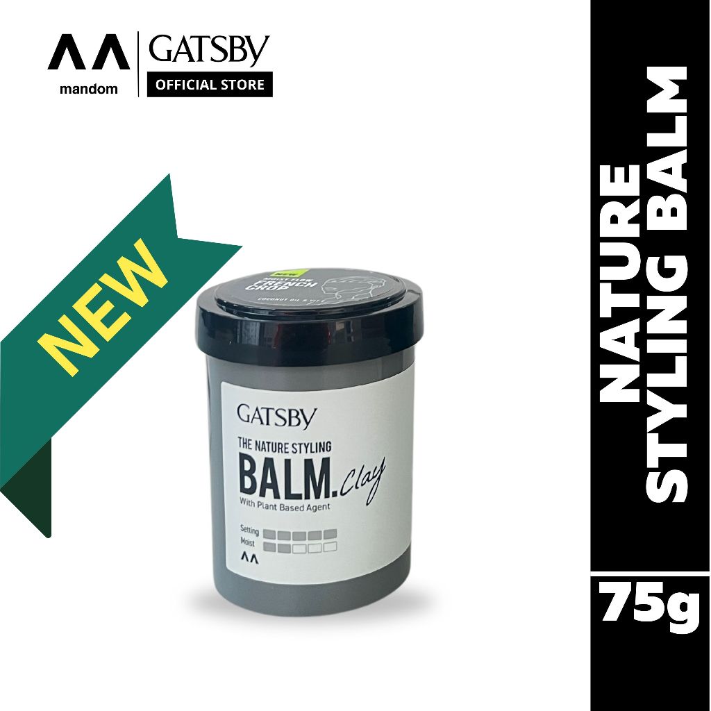 GATSBY THE NATURE STYLING BALM CLAY 75g | Shopee Philippines