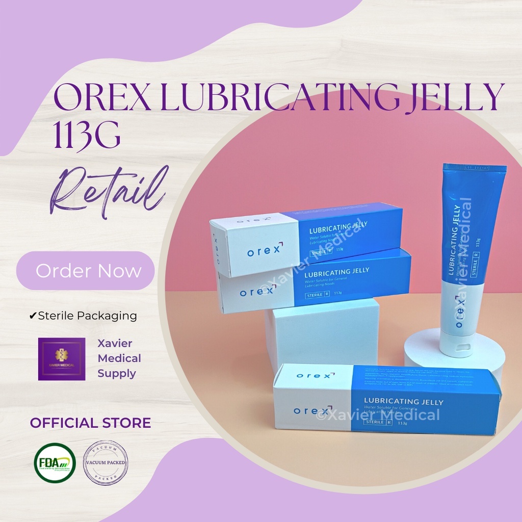 OREX Lubricating Jelly (113G) (Sold per pc) | Shopee Philippines