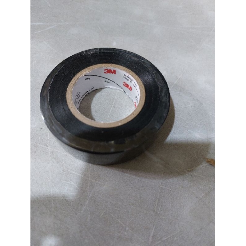 3M Big Electrical Tape 19mm x 16 Meters Fire Retardant (Black) | Shopee ...