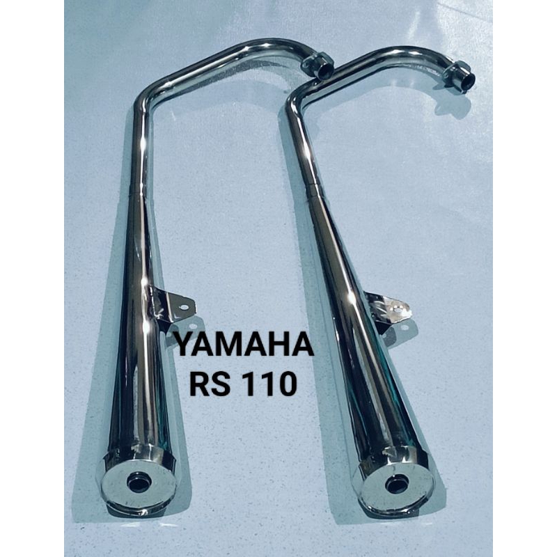 YAMAHA RS 110 STAINLESS CHICKEN PIPES (4 strokes) | Shopee Philippines