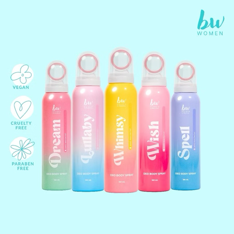 BW Women Deo Body Spray 150ml | Shopee Philippines