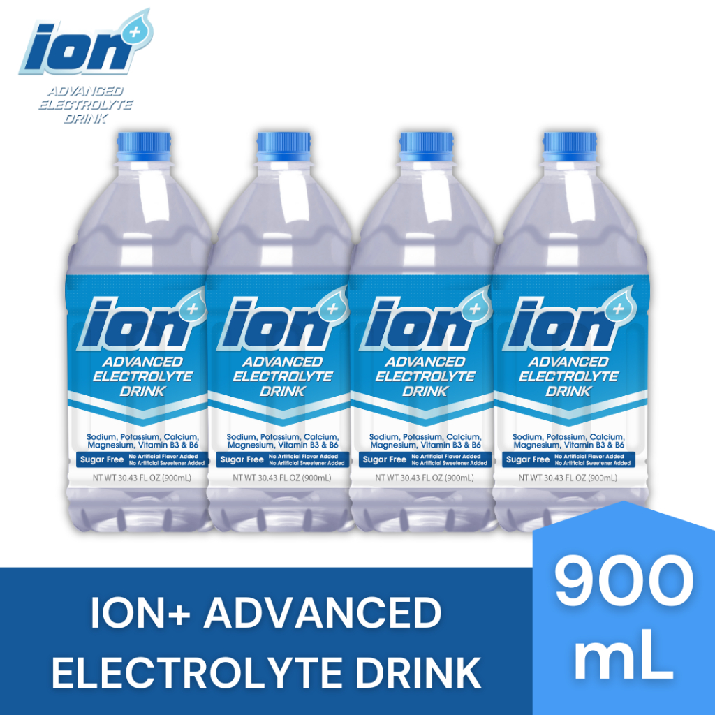 ION Advanced Electrolyte Drink 900ml [x4] | Shopee Philippines