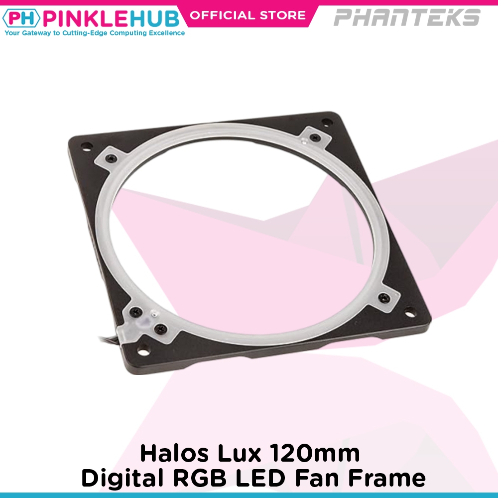 PinkleHub I Phanteks Halos Lux 120mm Digital RGB LED Fan Frame ...