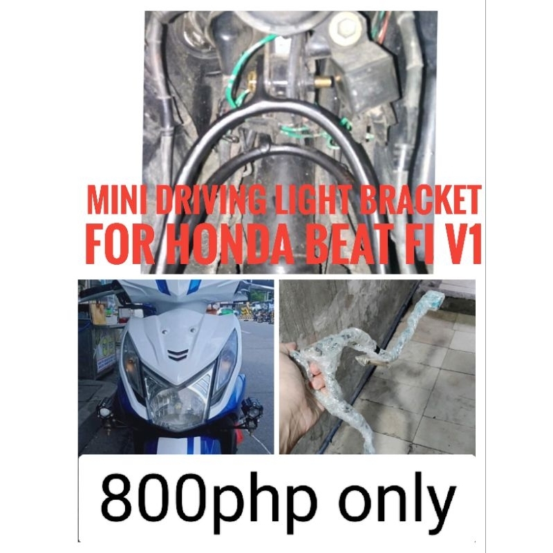 MONORACK AUXILLARY BRACKET FOR HONDA BEAT FI V1 | Shopee Philippines