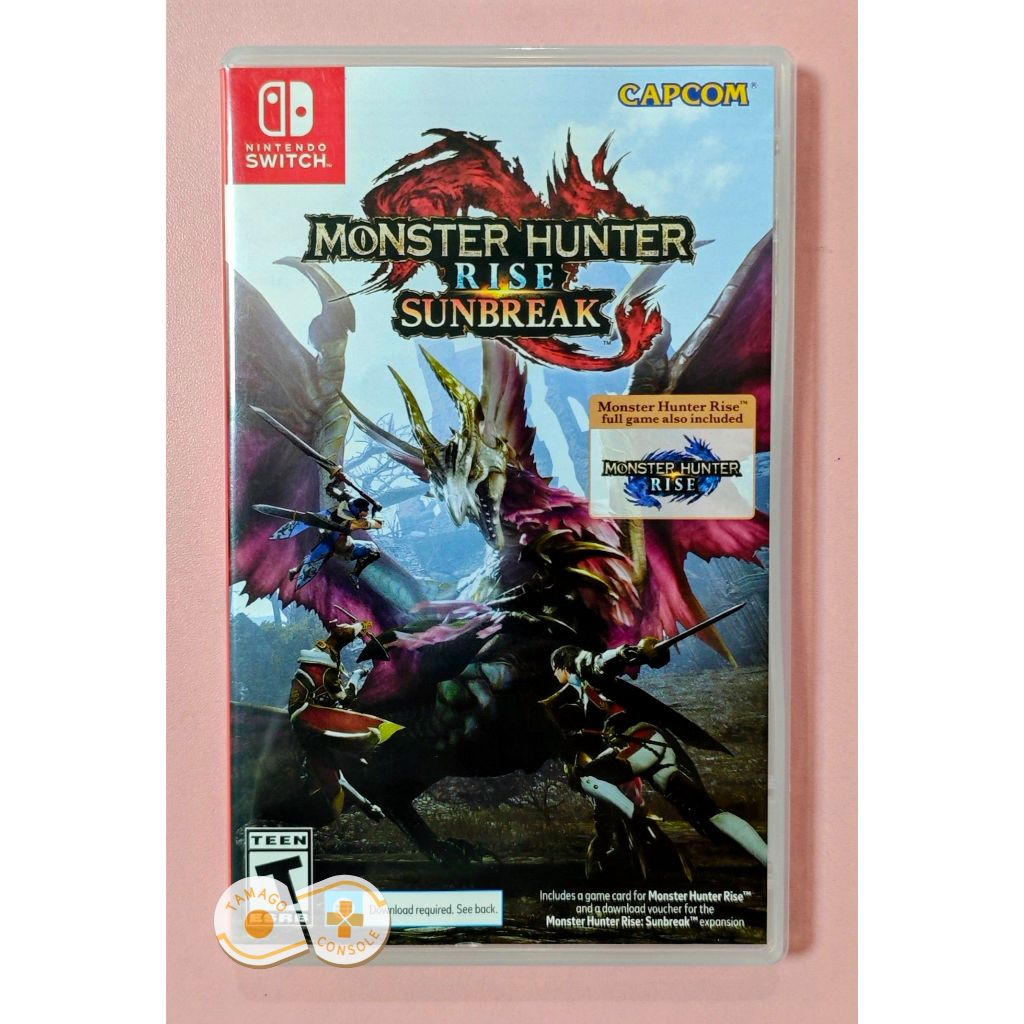 Monster Hunter Rise Sunbreak - [Nintendo Switch Game] [ENGLISH Language ...