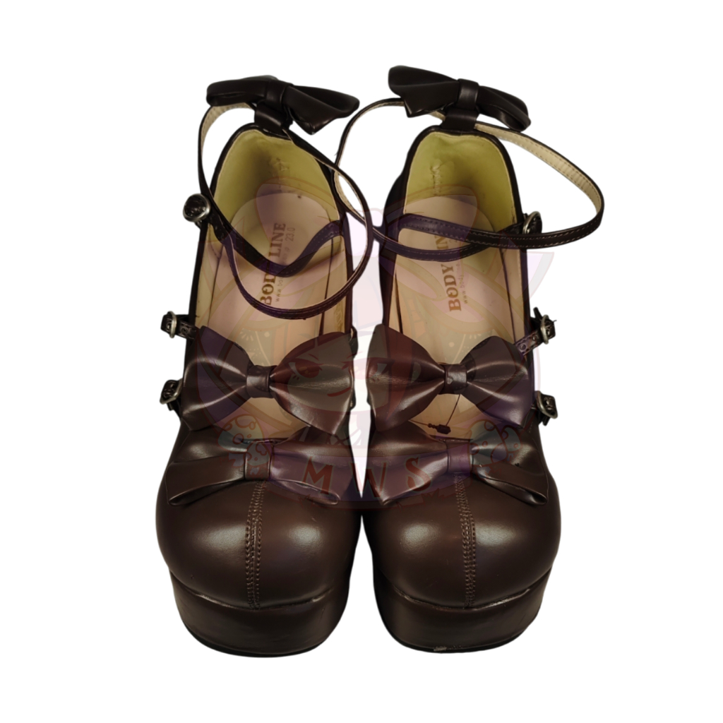 Bodyline Lolita Platform Ribbon Pumps Party Ribbon Heels | Shopee ...