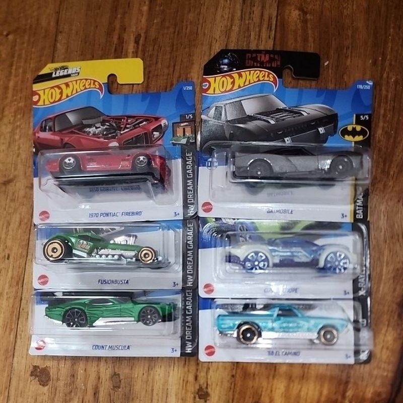 Hot Wheels: Pontiac Firebird, fusionbusta, count muscula, Batmobile ...