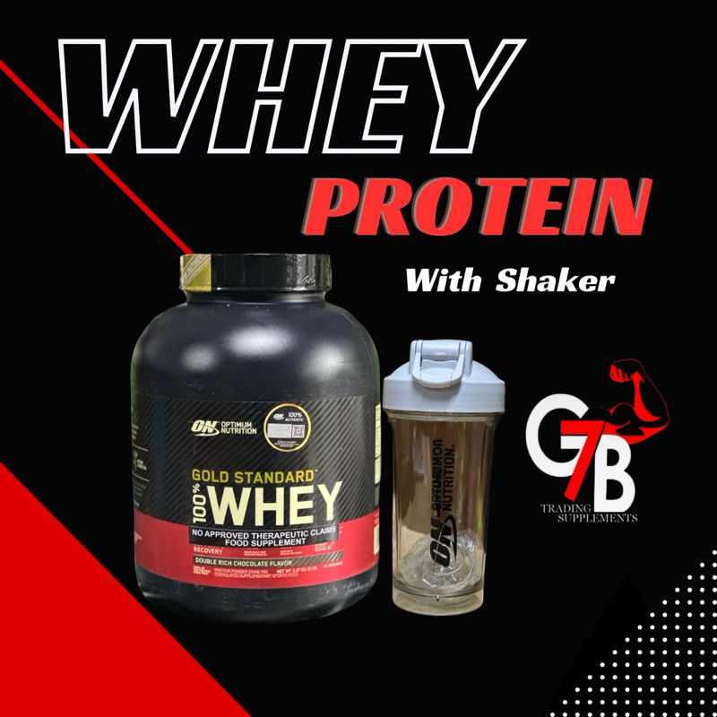 Optimum Nutrition God Standard 100% Whey Protein 5lbs (with Freebies ...
