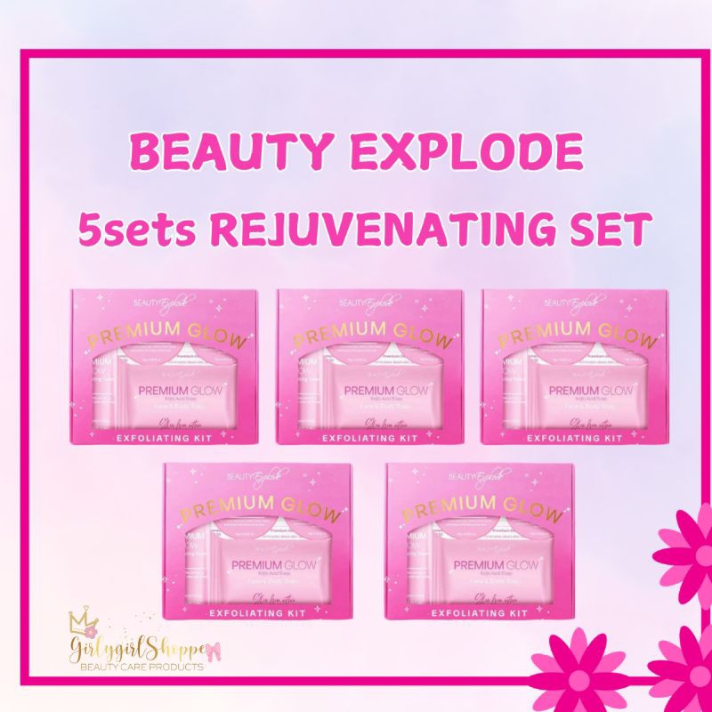 Beauty Explode Premium Glow Exfoliating Kit Reseller package | Shopee ...