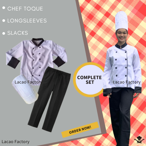 Lacaofactory3 MasterChef Professional Attire Collection | Shopee ...