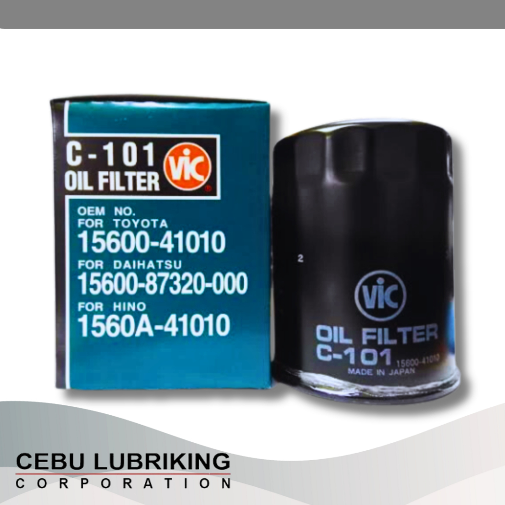 VIC FILTER C-101 OIL FILTER (TOYOTA) | Shopee Philippines
