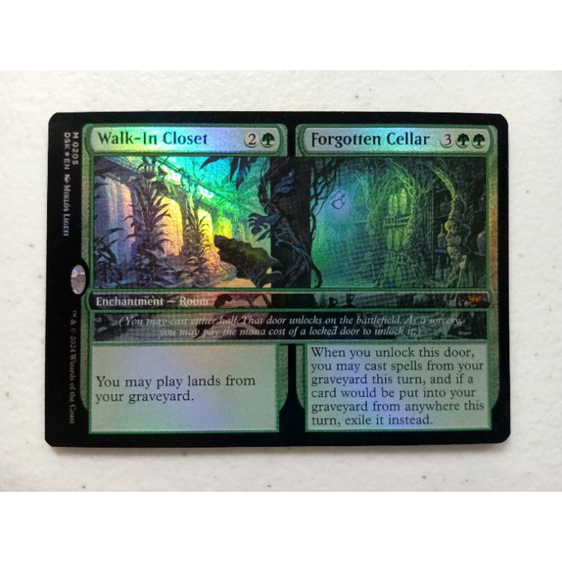 MTG - Walk-In Closet // Forgotten Cellar - FOIL - DSK | Shopee Philippines