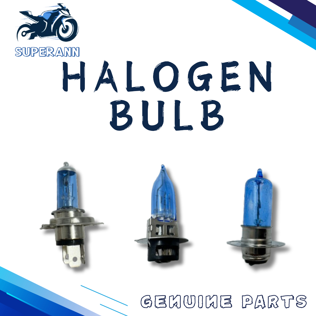 HALOGEN HEAD LIGHT BULB 12V FOR XRM MIO BARARAKO GD110 TMX125 X4 CT100 ...