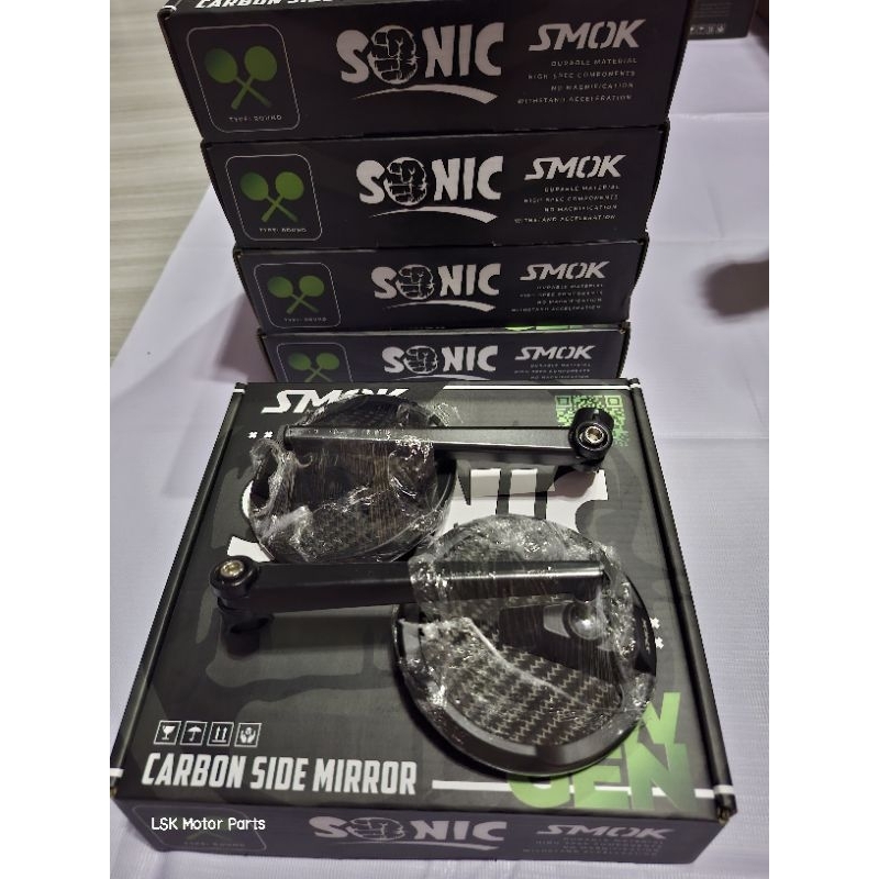 SMOK SONIC SIDEMIRROR CARBON NEW GEN ROUND with free magic gatas ...