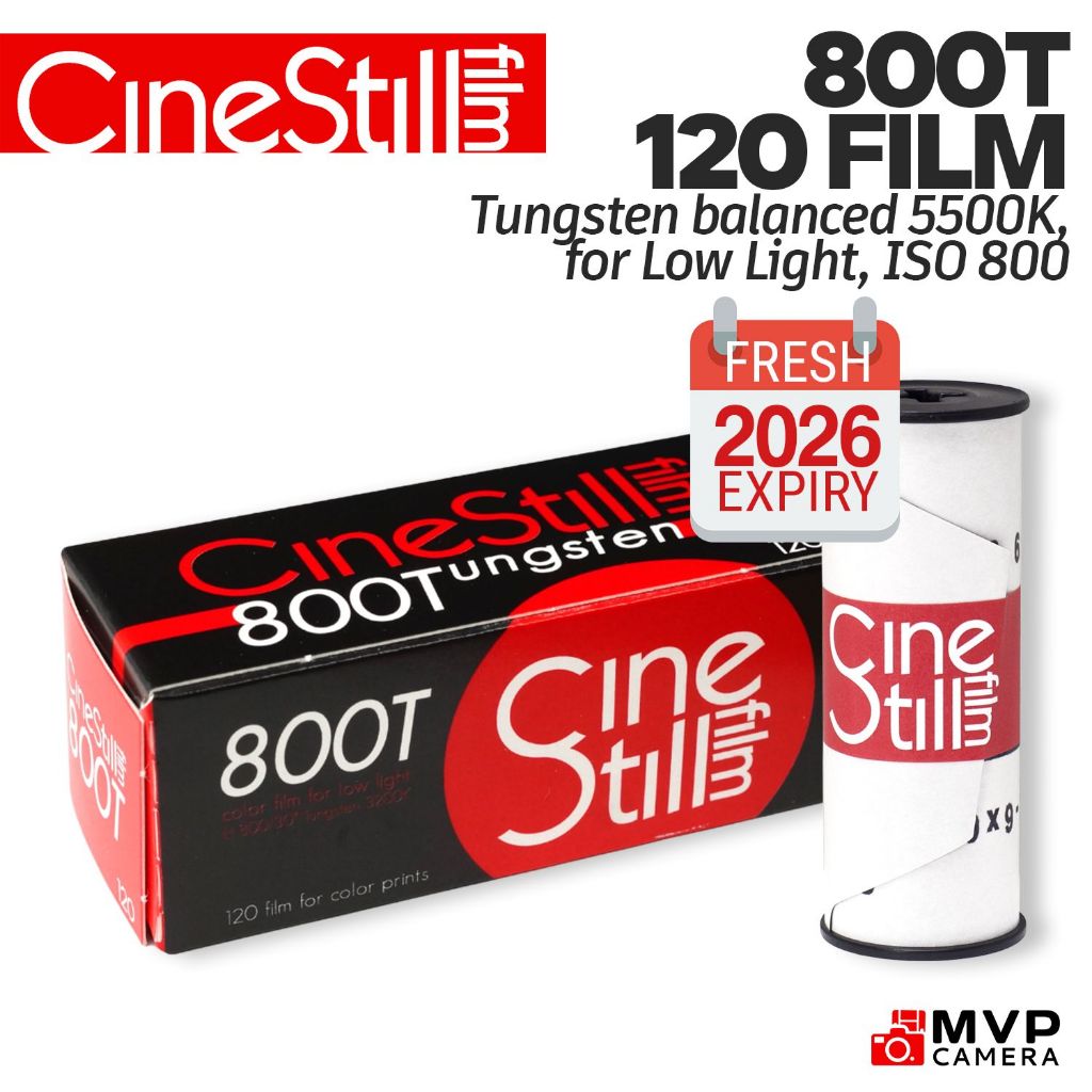 CINESTILL 800T Tungsten 800Tungsten High Speed Cine Color Negative Film ...