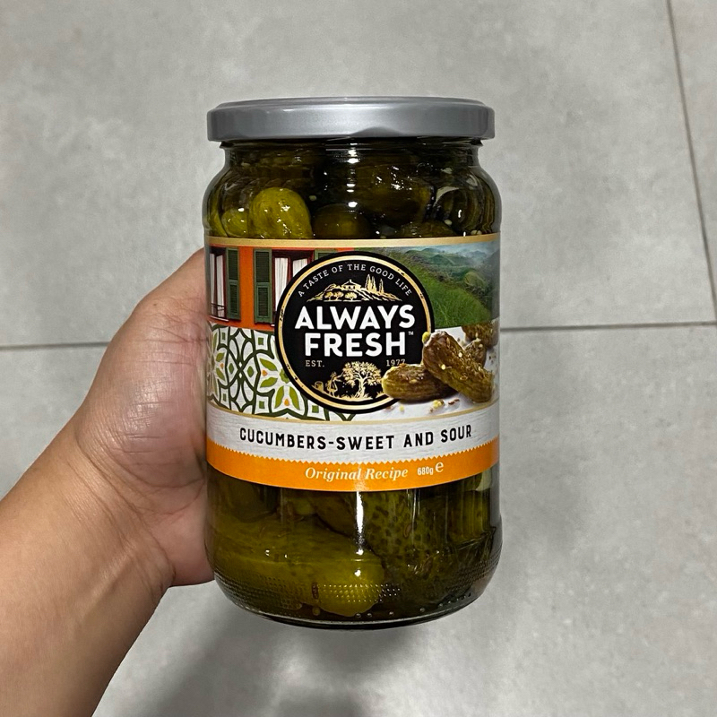 ALWAYS FRESH CUCUMBERS SWEET AND SOUR 680g | Shopee Philippines