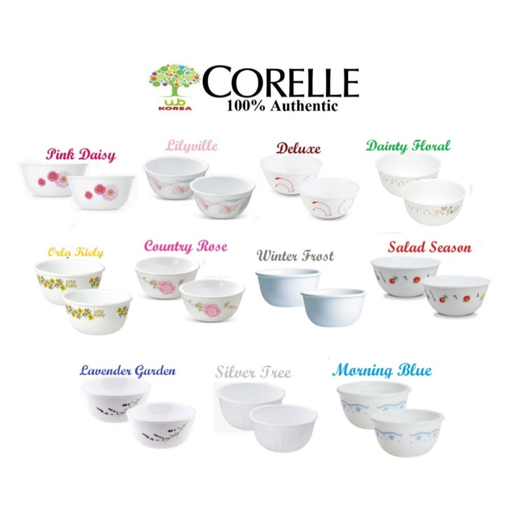 CORELLE Bowl 12.5cm / 12oz 2pcs. | Shopee Philippines