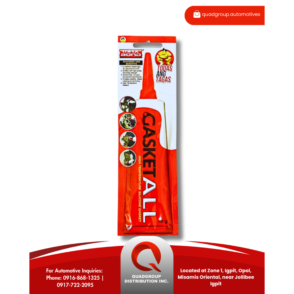 MAX BOND GASKET-ALL 40G | Shopee Philippines