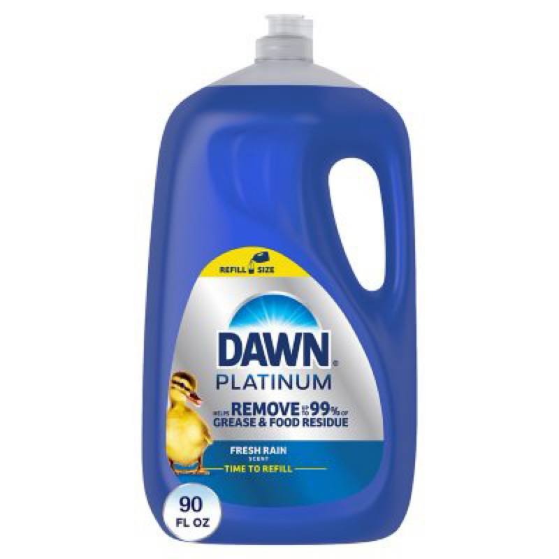 Dawn Platinum Dishwashing Liquid Refill | 90 fl oz (2.66L) | Shopee ...