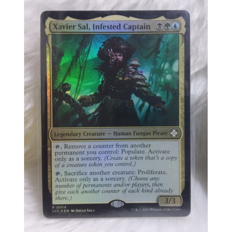 Xavier Sal, Infested Captain (Foil) - Commander: The Lost Caverns of ...