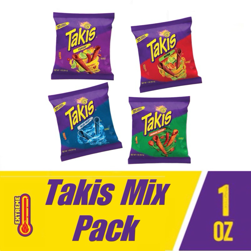 Takis Mix Pack (4pcs only) | Shopee Philippines