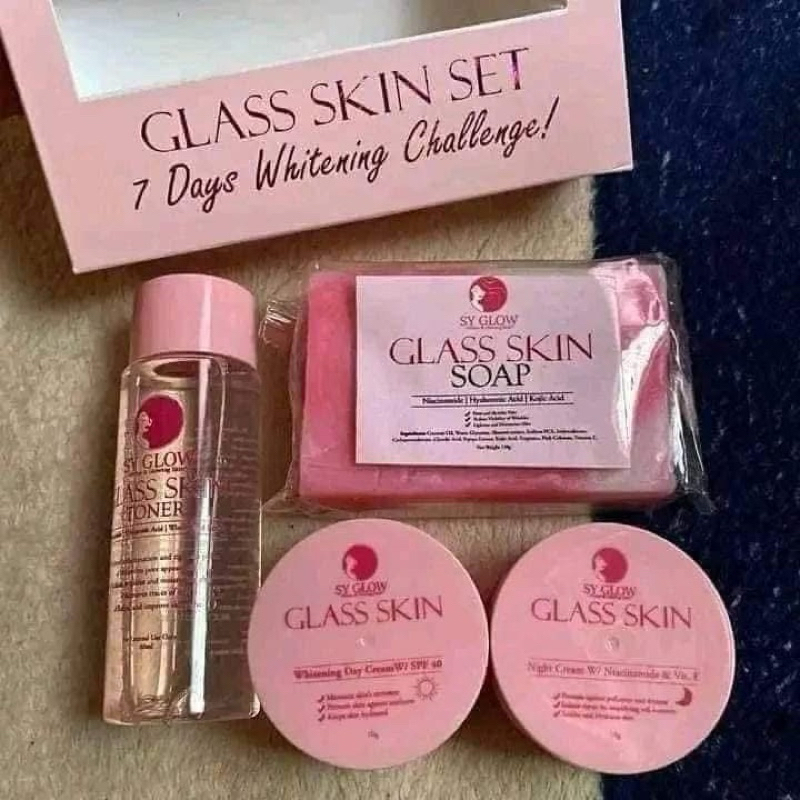 SY GLOW GLASS SKIN SET SKINCARE | Shopee Philippines