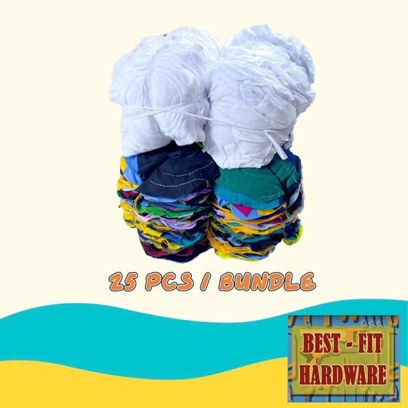 MULTIPURPOSE PAINT CLEANING CLOTH ROUND RUGS / BASAHAN BILOG WHITE ...