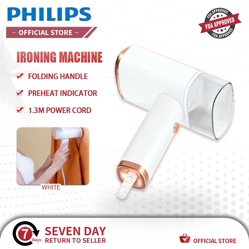 Philips Portable Handheld Electric Steamer Iron Mini Hanging ironing ...