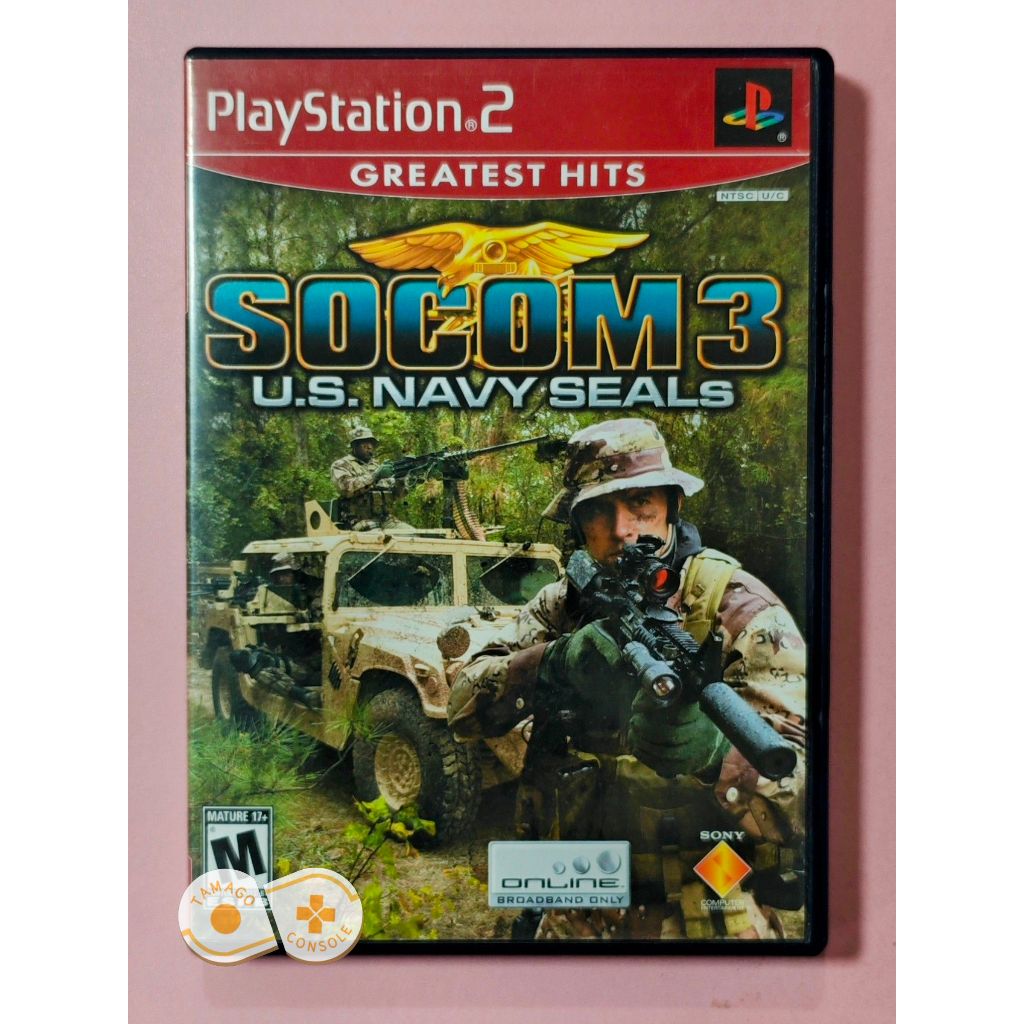 SOCOM 3 US Navy Seals - [PS2 Game] [NTSC - ENGLISH Language] | Shopee ...