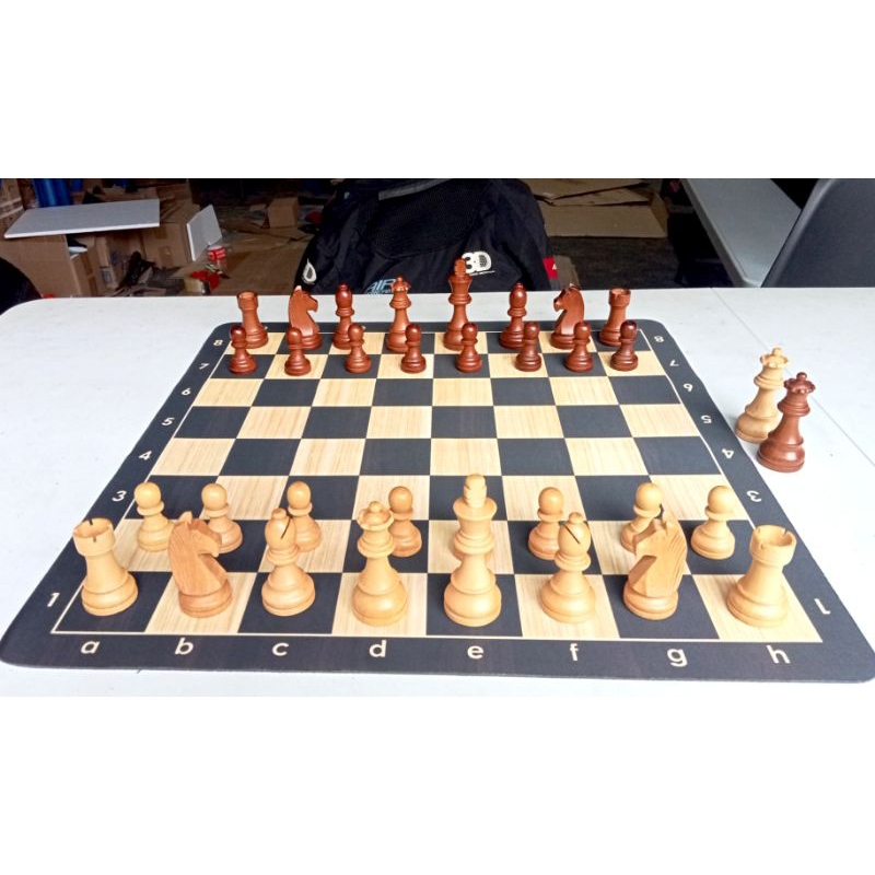 German knight chess set(wood weighted) | Shopee Philippines