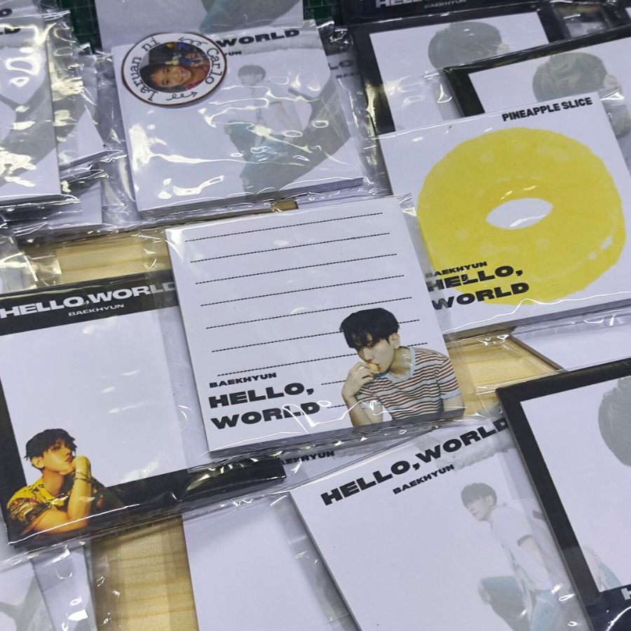 EXO Baekhyun Hello World Notepad | Shopee Philippines