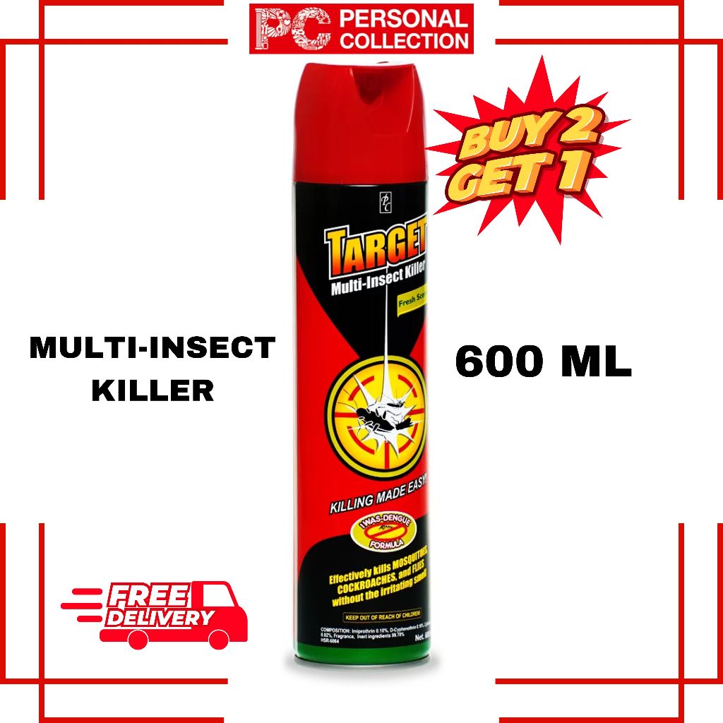 Personal Collection Target Multi-Insect Killer 600 mL | Shopee Philippines