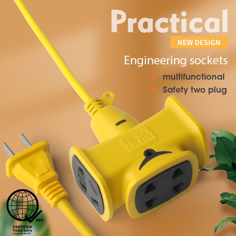 Extension Cord Socket long Plug-in Strip 2/5/10/20/30/40M Electric ...