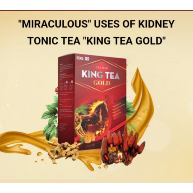 Authentic Tea bag King Tea Gold | Shopee Philippines