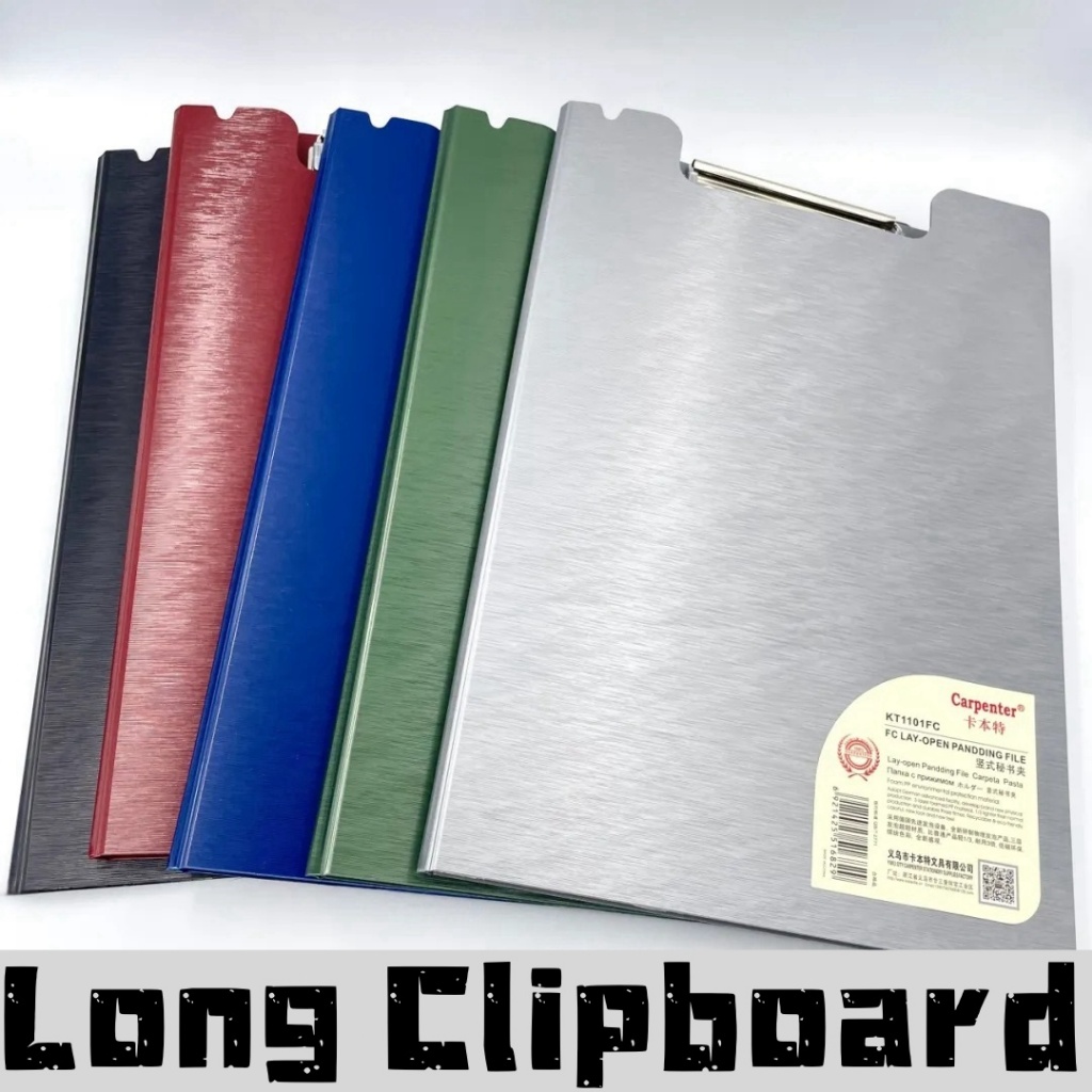 Clipboard With Cover Long File Folder Dark Color Scheme Clipboard ...