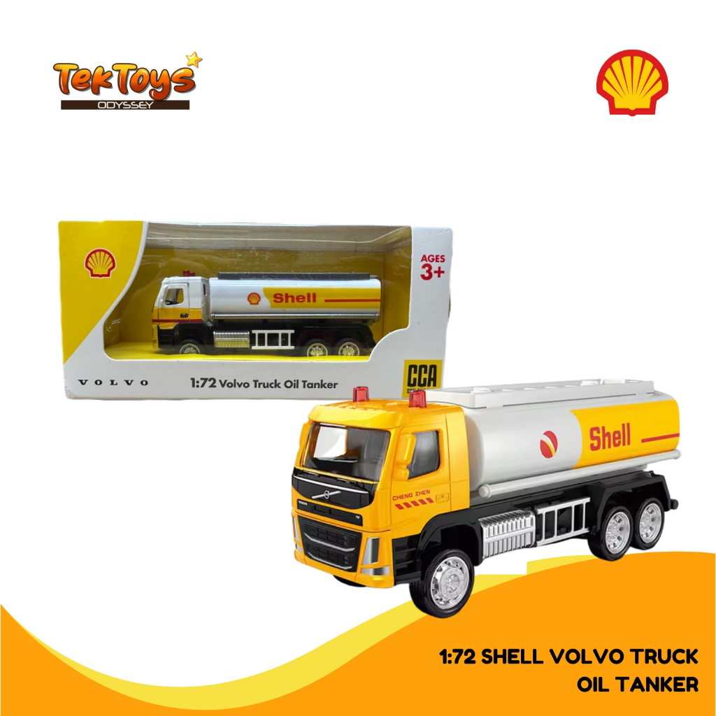ORIGINAL 1:72 SHELL VOLVO TRUCK OIL TANKER | Shopee Philippines