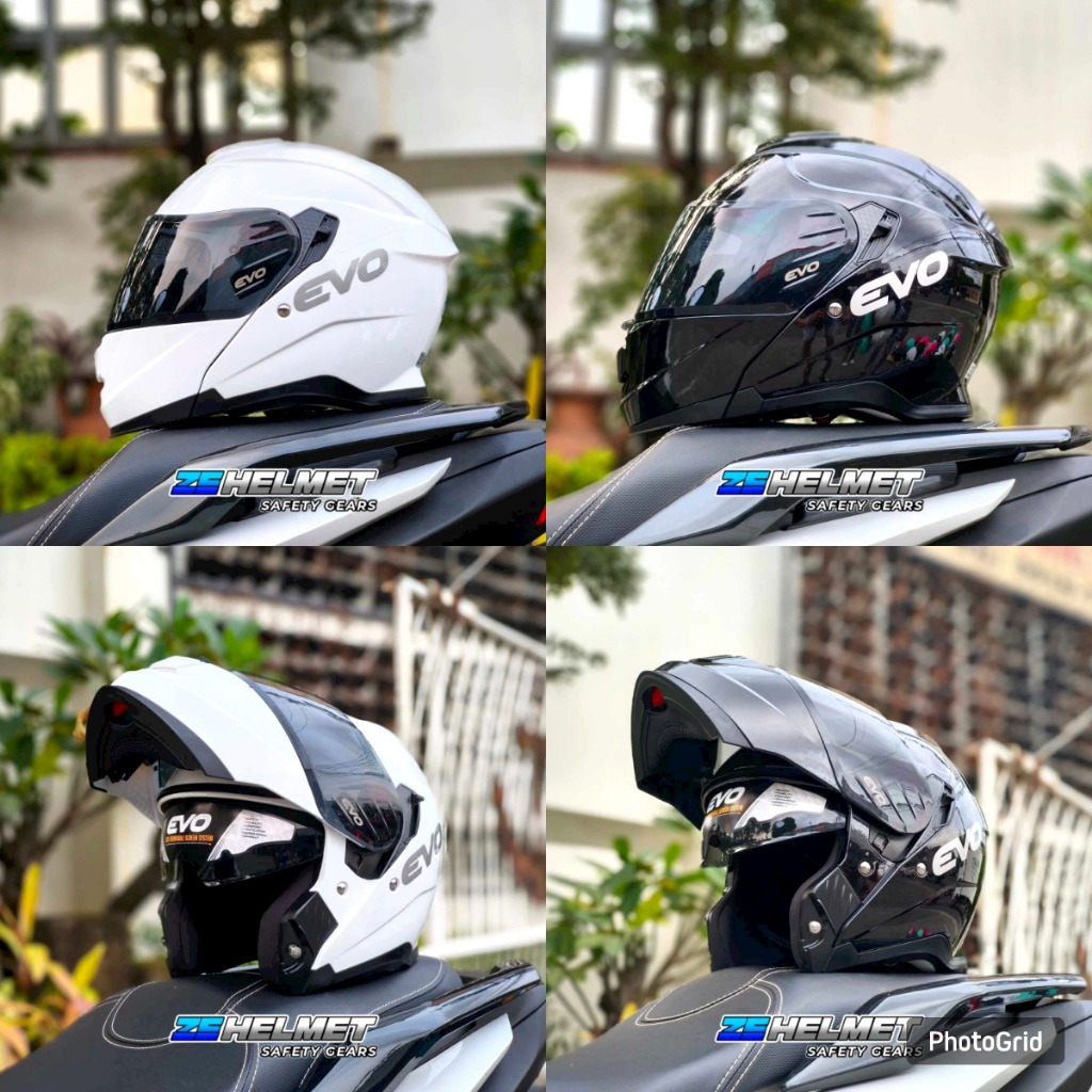 EVO VXR-5000 PLAIN MODULAR - DUAL VISOR FREE CLEAR LENS | Shopee Philippines