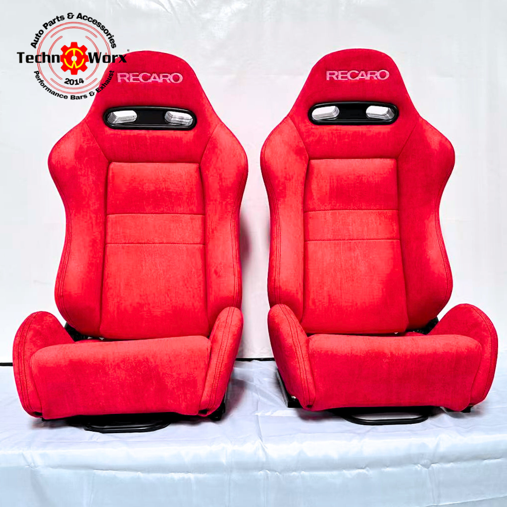 2pcs RECARO SR4 RED RACING Seats High Quality BUCKET Seat Thailand ...