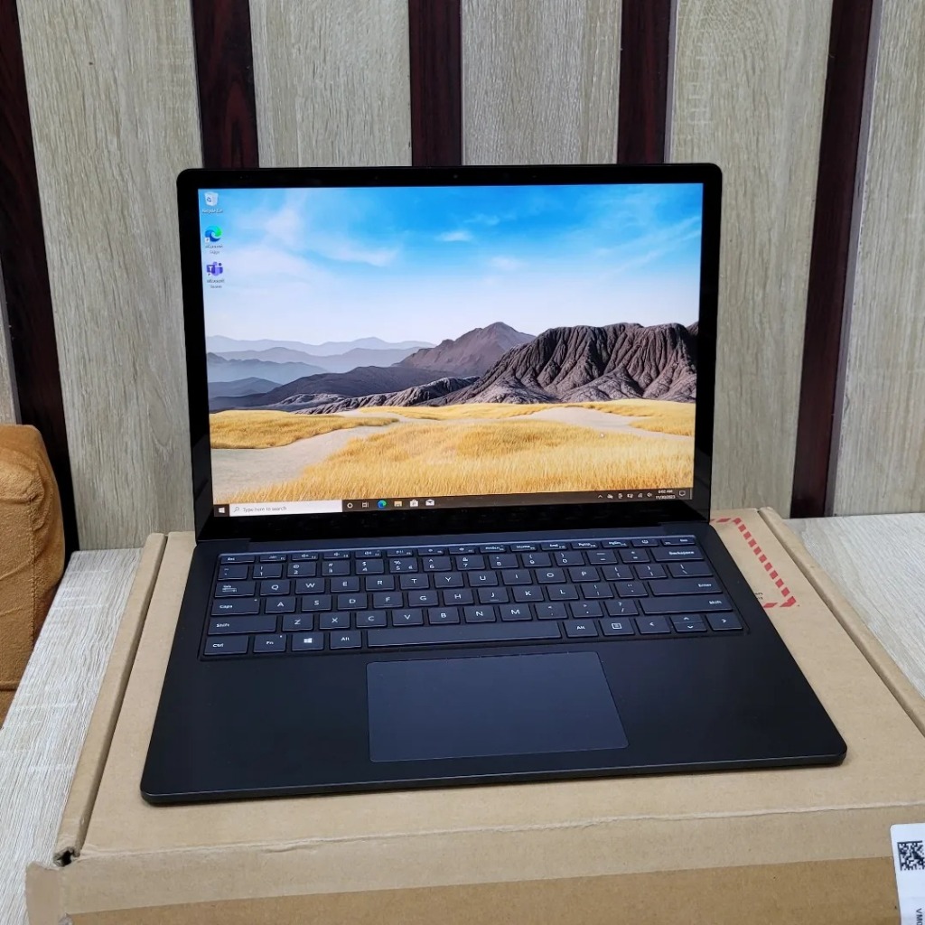 Microsoft Surface Laptop 4 Specifications include: - 256GB SSD - 16GB RAM - Intel core i7 11th ...