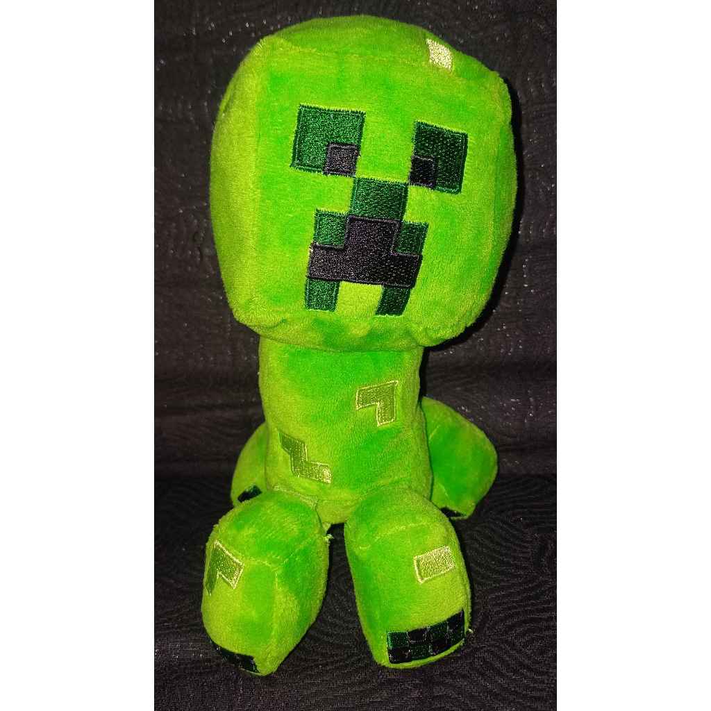 7" Jinx Creeper Minecraft Stuff toy Plush Mojang Microsoft | Shopee ...