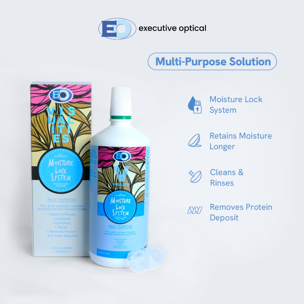 EO Visualities Moisture Lock System - Multi-Purpose Contact Lens ...