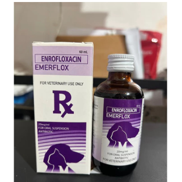 Emerflox Syrup for Pet Dog Cat|60ml Oral-Antibiotic | Shopee Philippines