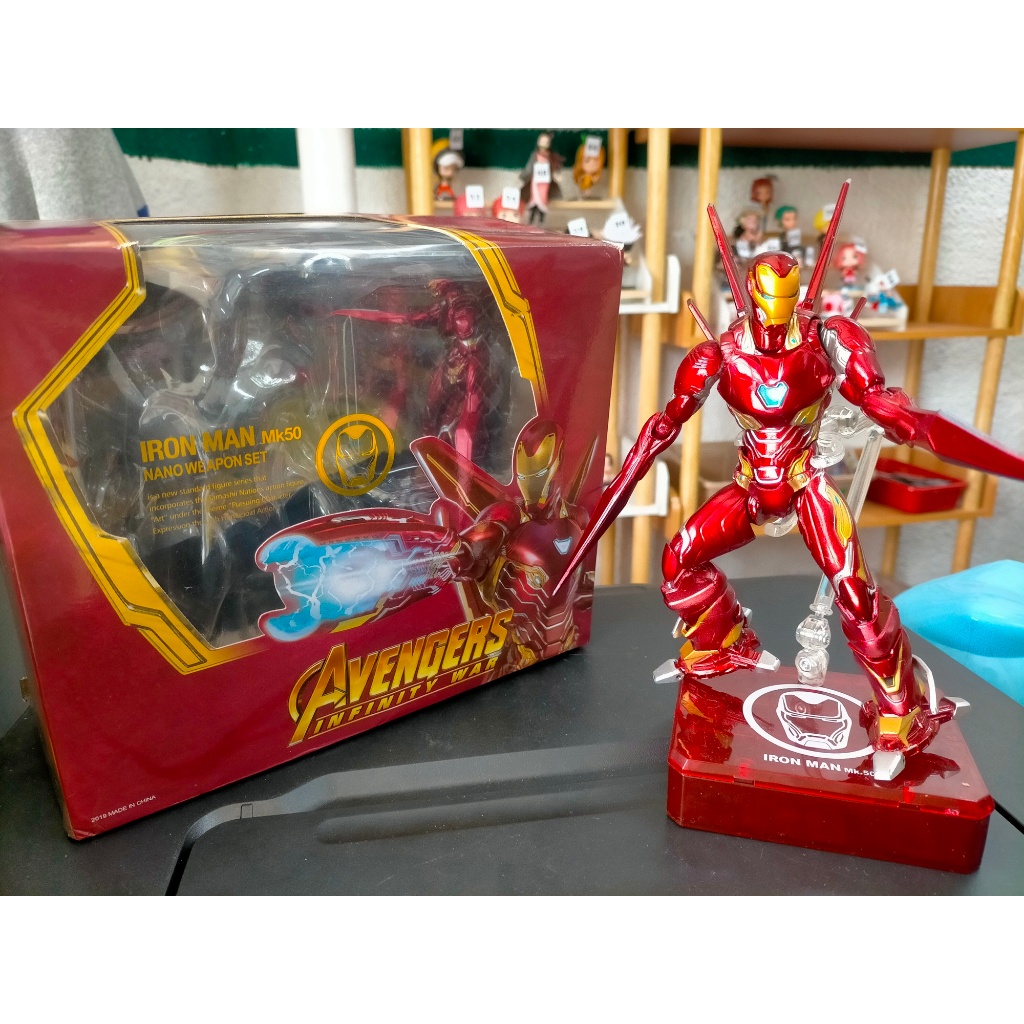 Avengers Figure - Iron Man Figure Mark 50 Movable | Shopee Philippines